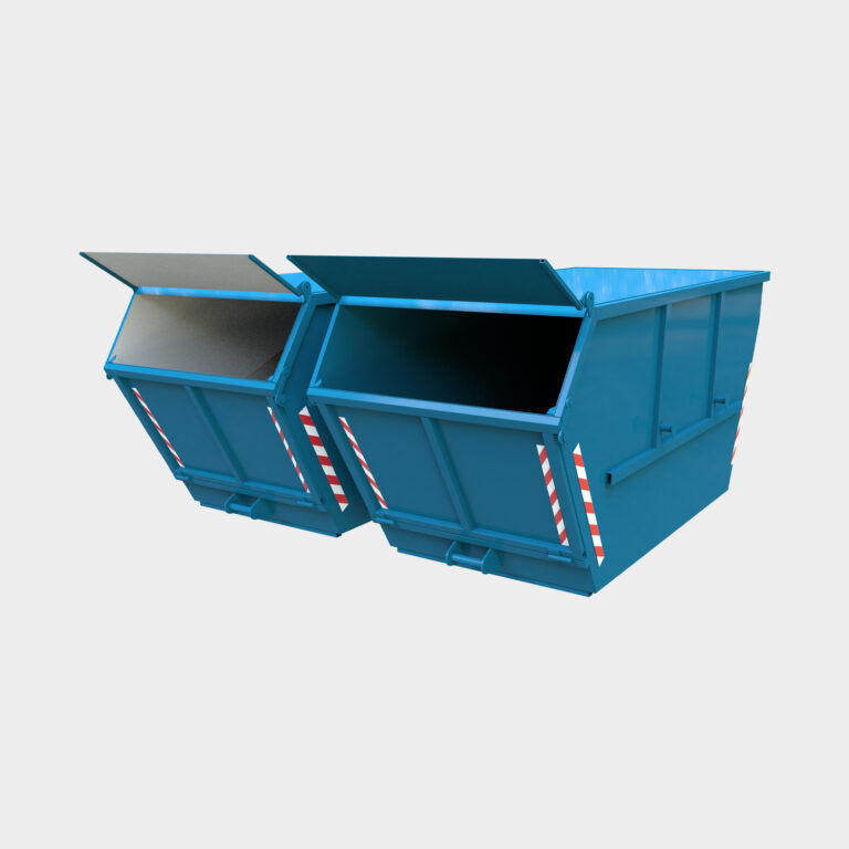 10M³ Covered Skip bin - BDB Metal