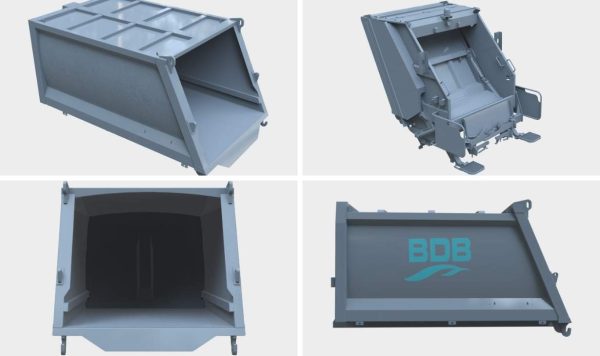 Garbage Truck Dimensions & Container Compatibility - BDB Metal